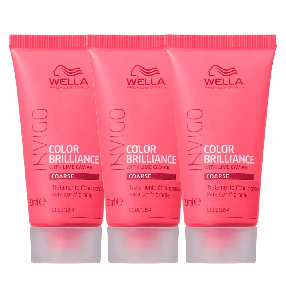 Wella Professionals Invigo Color Brilliance Kit com Três Máscaras ...