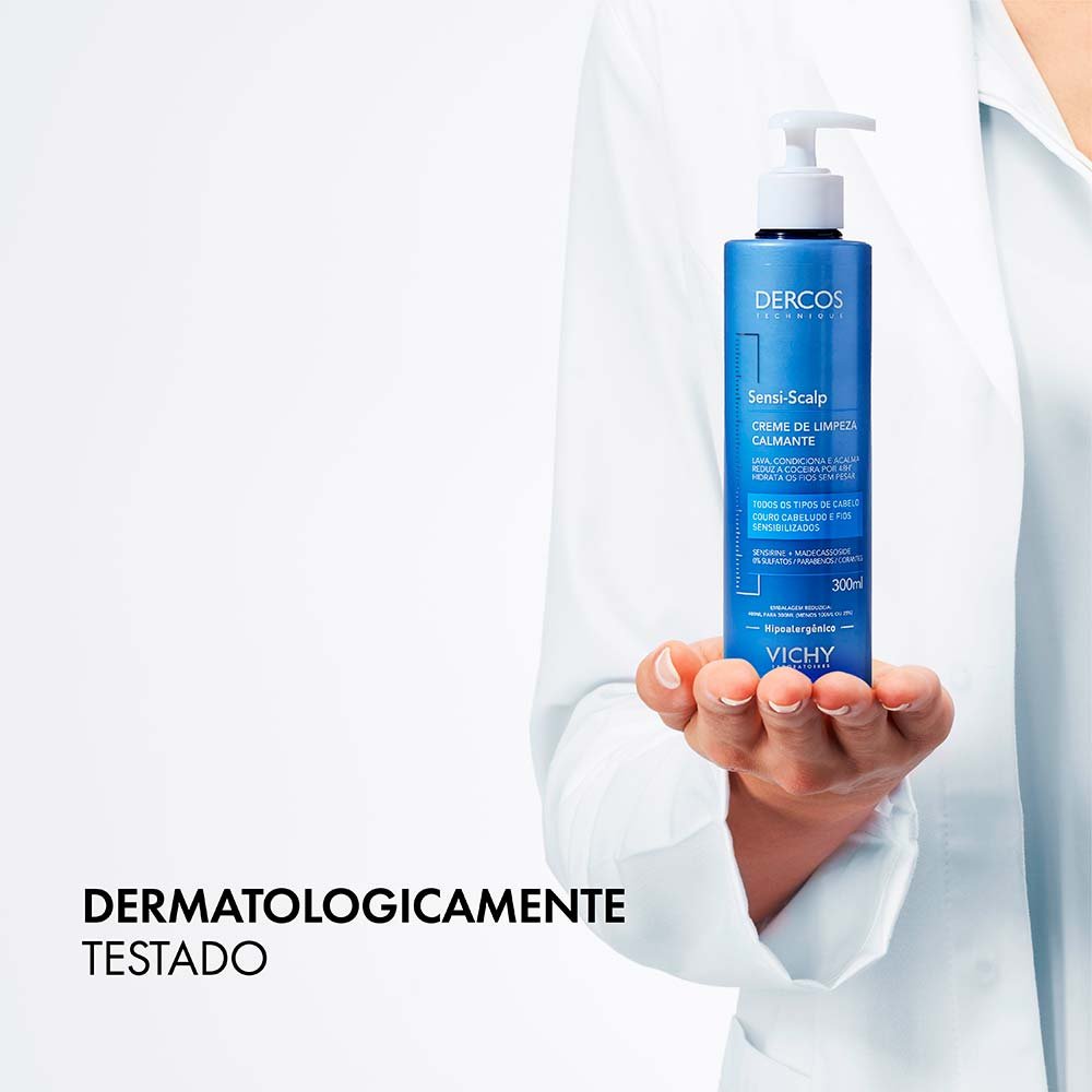 Creme de Limpeza Capitar Vichy – Sensi-Scalp Dercos 300ml