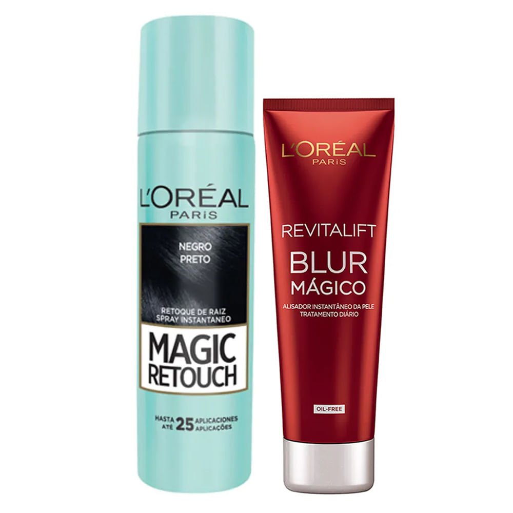 L’Oréal Paris Magic Blur Kit - Corretivo Preto + Aperfeiçoador ÚNICO