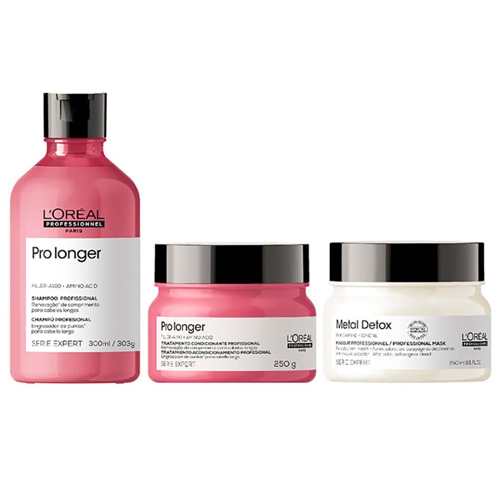 L’Oréal Professionnel Serie Expert Pro Longer Kit – Shampoo + Máscara ...