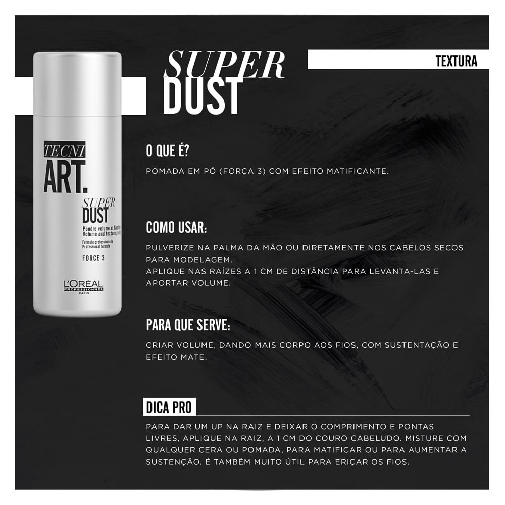 L'Oréal Professionnel Tecni Art Super Dust - Pó Texturizador 7g