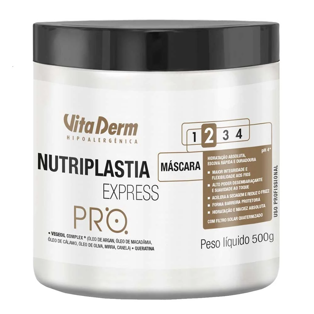 Vita Derm Nutriplastia Express Máscara 500g