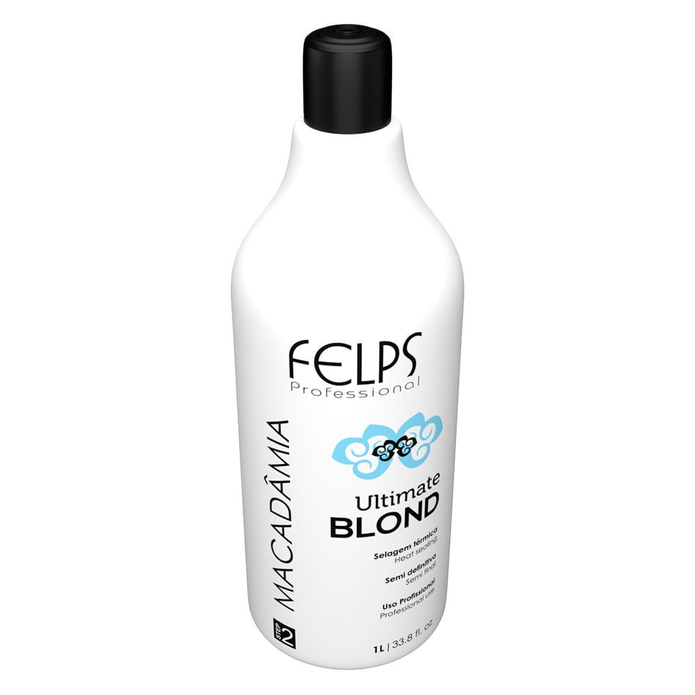 Felps Macadâmia Ultimate Blonde – Selagem Térmica 1L