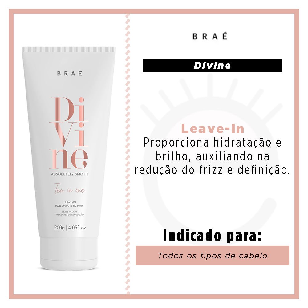 Braé Divine 10 in 1- Leave in 200ml