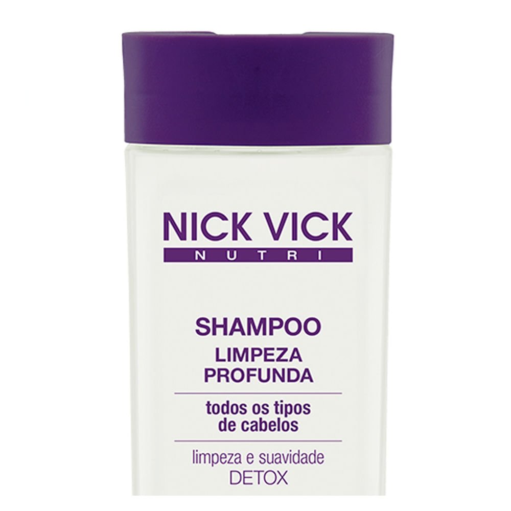Nutri-Hair Limpeza Profunda Nick & Vick - Shampoo de Limpeza Profunda 300ml