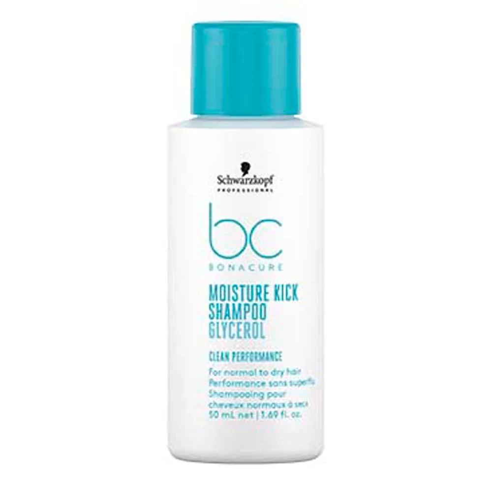Schwarzkopf BC Clean Performance Moisture Kick Shampoo 50ml