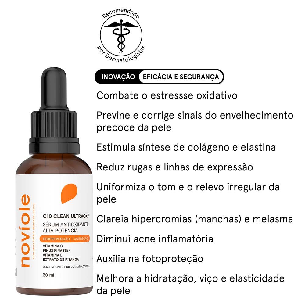 Sérum Facial Noviole C10 Clean Ultraox 30ml