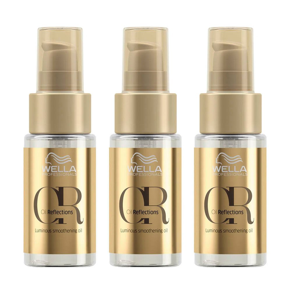 Wella Professionals Oil Reflections Smoothening Kit – Com 3 Óleos ...