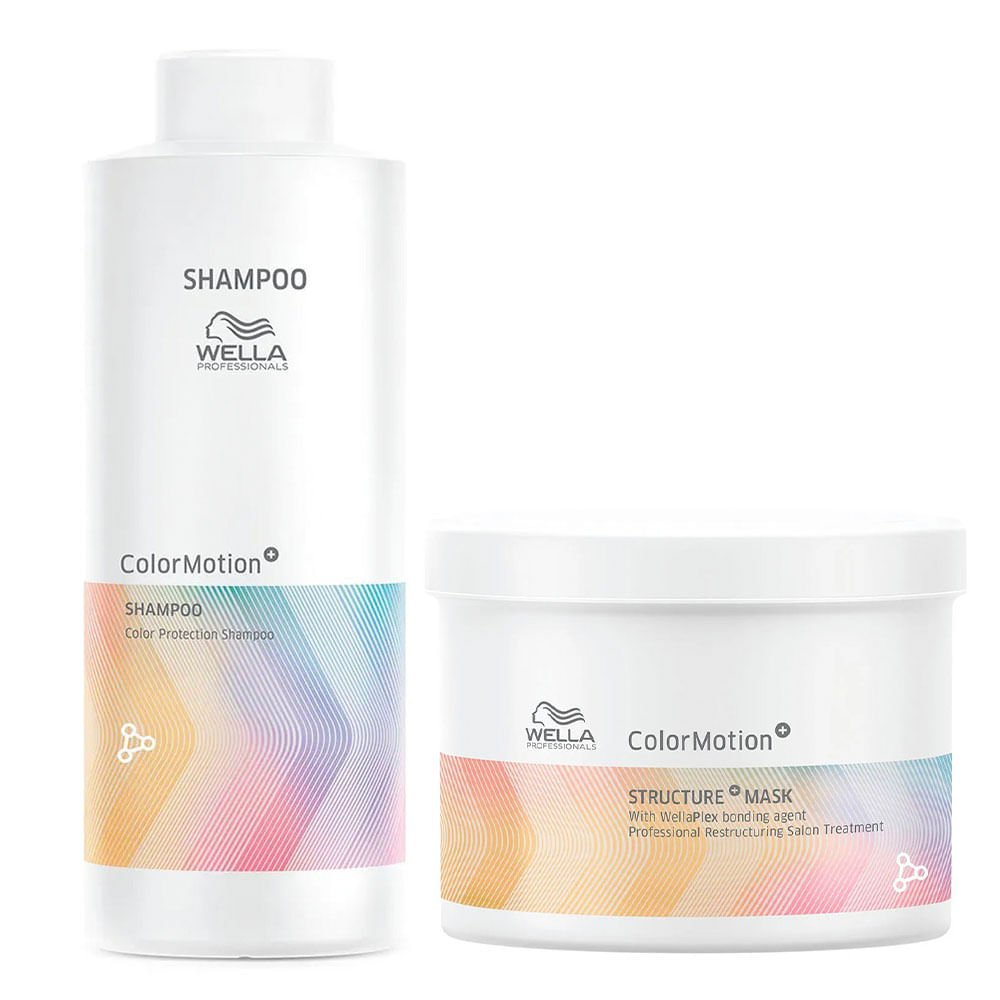 Wella Color Motion Kit – Shampoo + Máscara ÚNICO