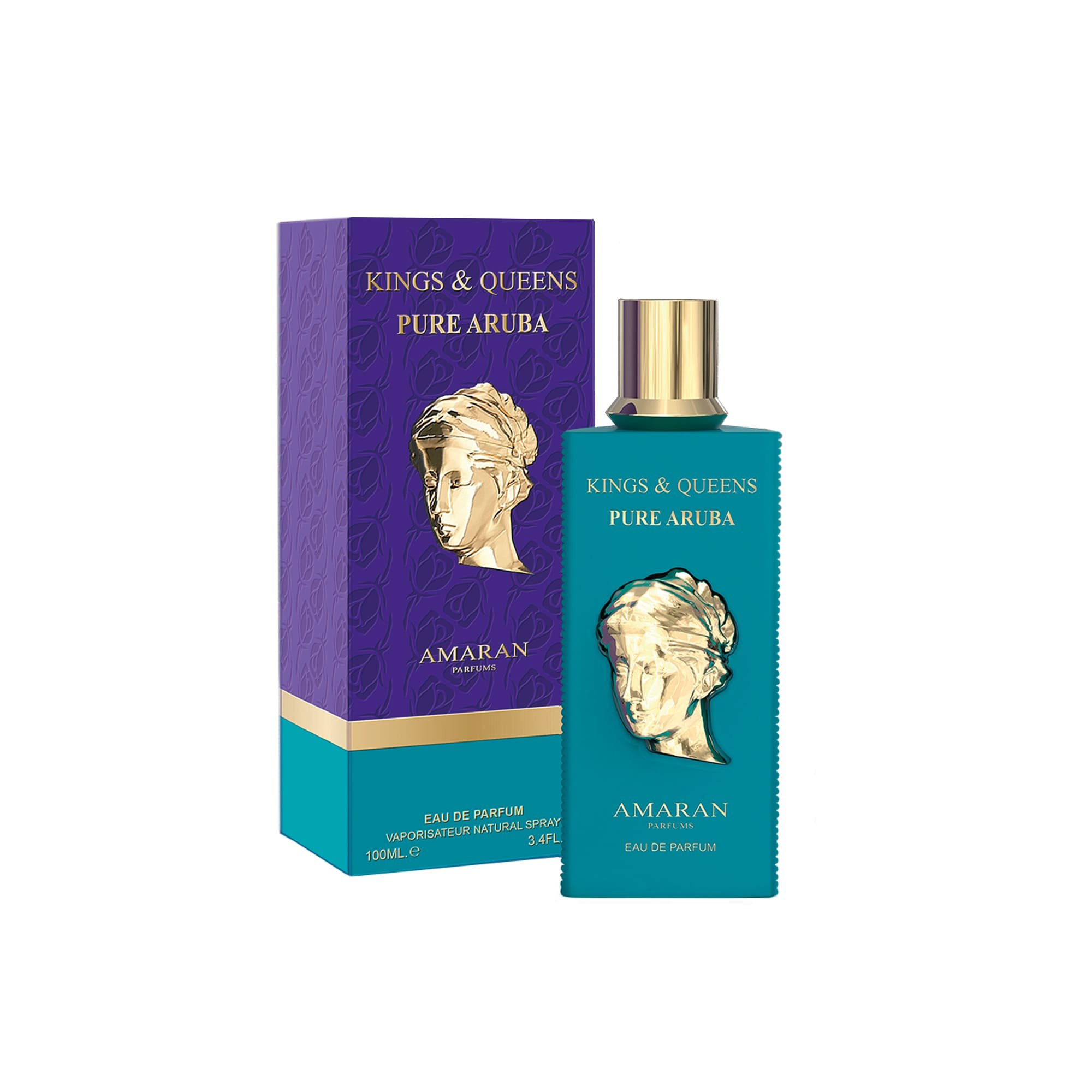 Perfume Árabe Pure Aruba KQ Amaran Eau de Parfum Unissex 100ml
