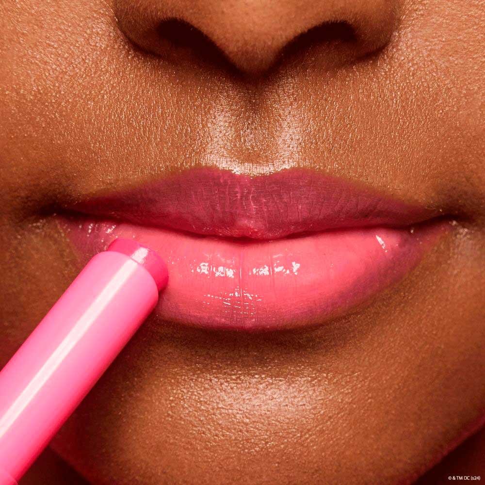 Batom Jelly Essence Harley Quinn 01 Psycho Pink