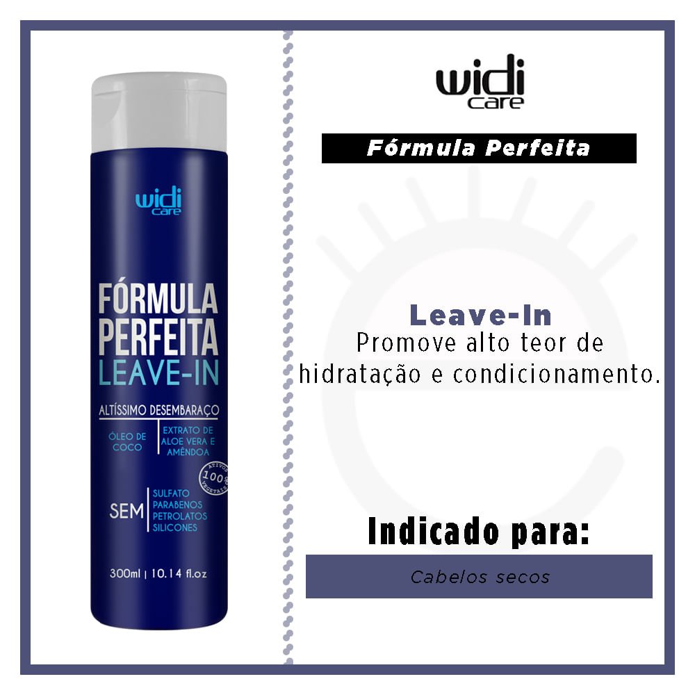 Widi Care Fórmula Perfeita - Leave-In Hidratante 300ml