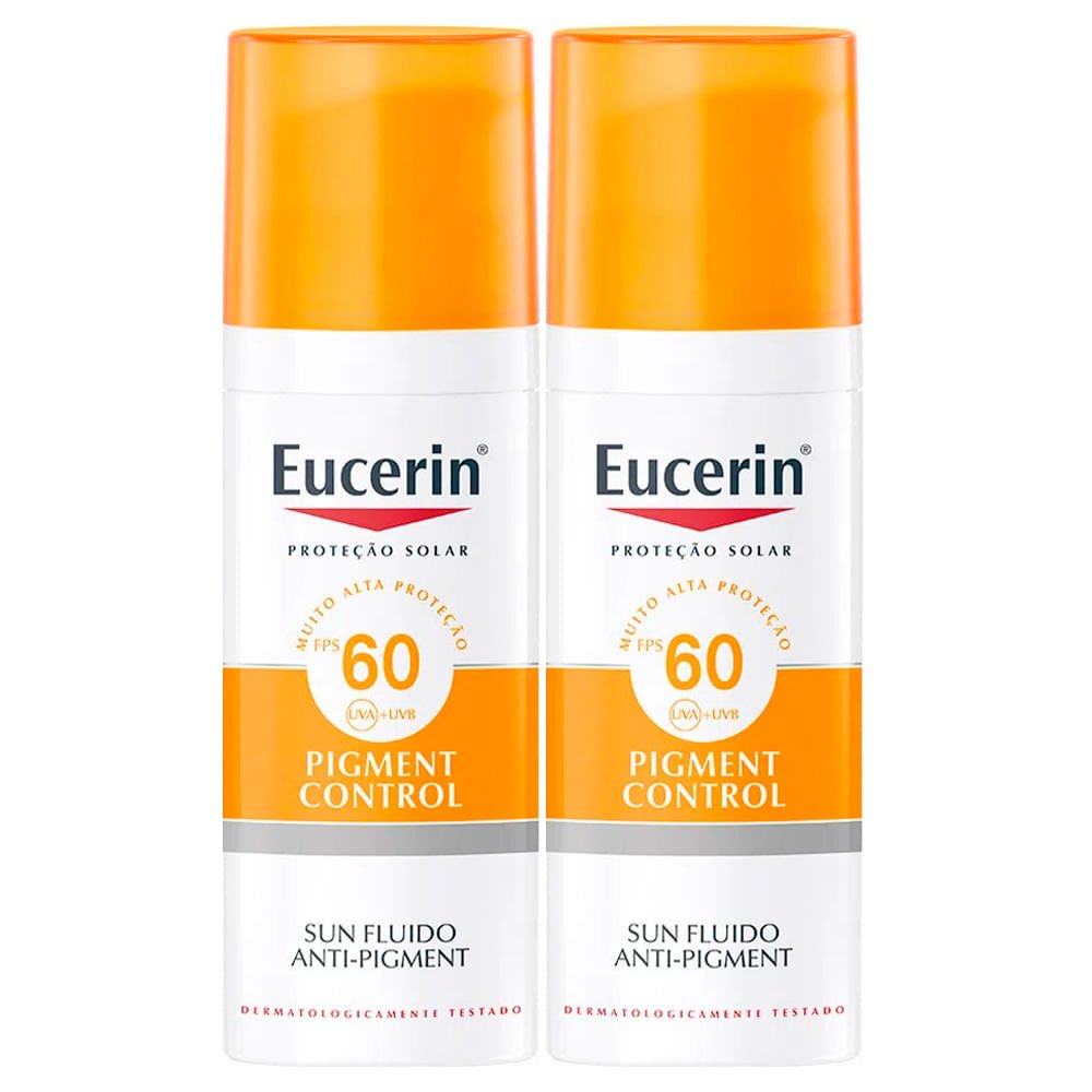 Eucerin Sun Kit – 2 Protetor Solar Facial Pigment Control FPS60 ÚNICO