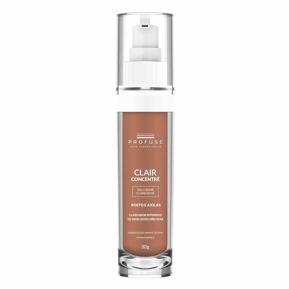 Gel Creme Clareador de Rosto e Axilas Profuse - Clair Concentré 30g