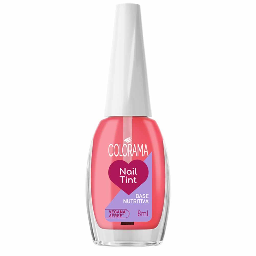 Base Nutritiva Colorama - Nail Tint Roxo Translúcido