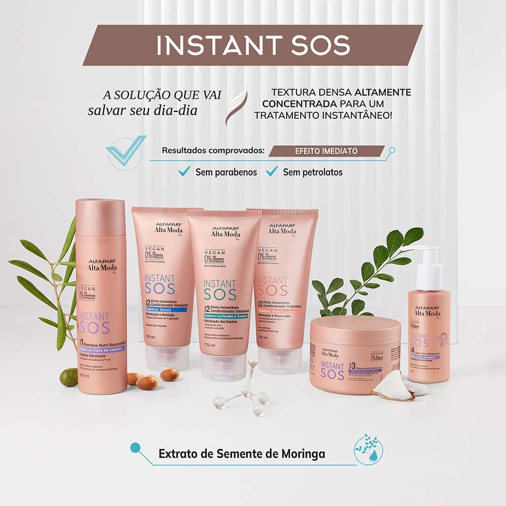 Alta Moda SOS Instant Shampoo Nutri-Reconstrutor 250ml