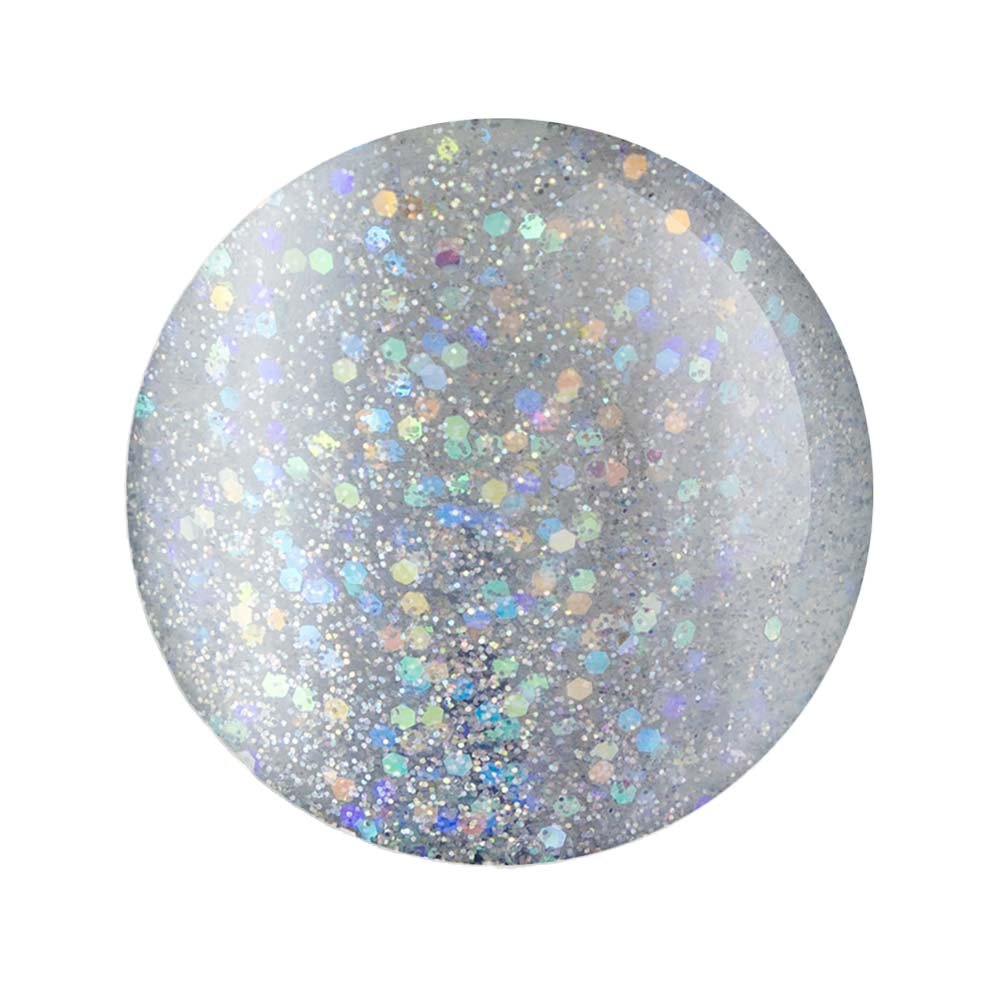 Esmalte Efeito Gel Coretrat Glitter Luz Das Estrelas Blant Transparente