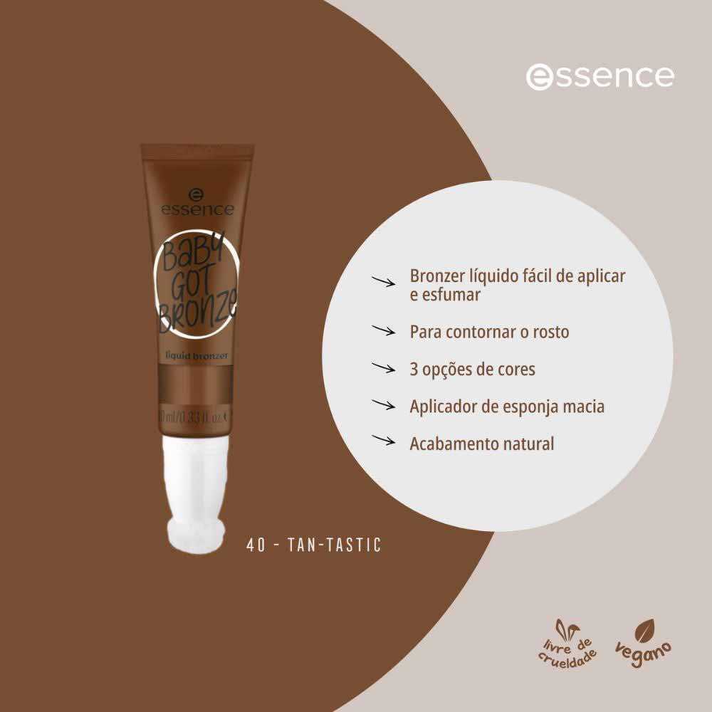 Bronzer Líquido Essence Baby Got Bronzer 40 Tan-Tastic
