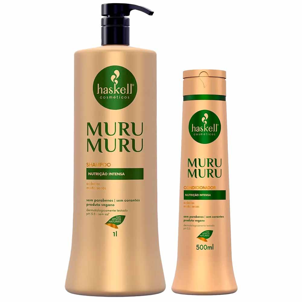 Haskell Murumuru Kit – Shampoo + Condicionador ÚNICO