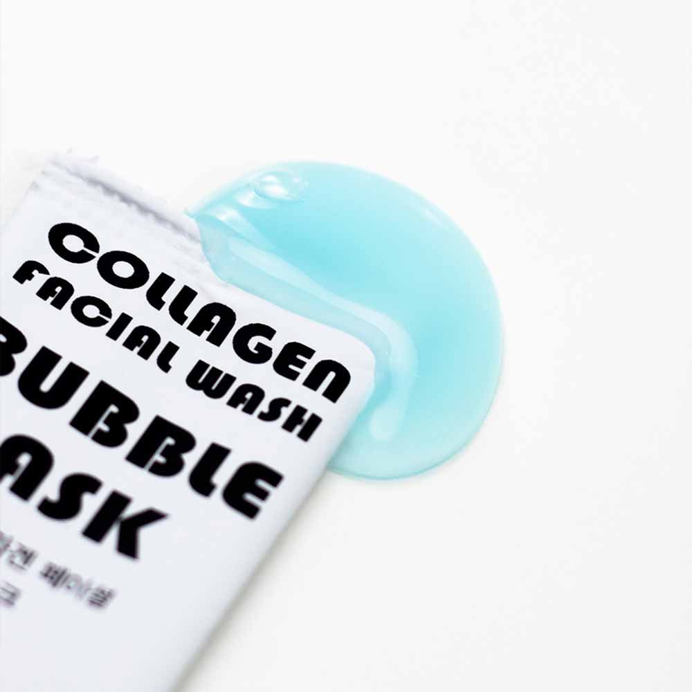 Máscara de Limpeza Facial Farmstay Collagen Facial Wash Bubble Mask ÚNICO