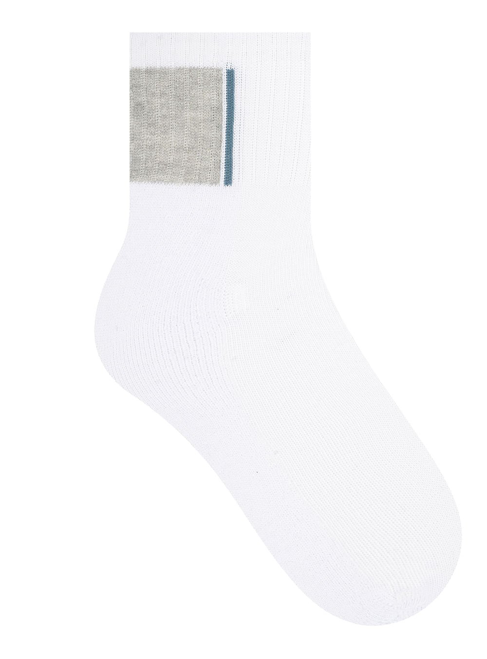 Kit/3 Meia Cano Curto Selene 4084.001 Masculina Algodão T. 39/43 Multicores