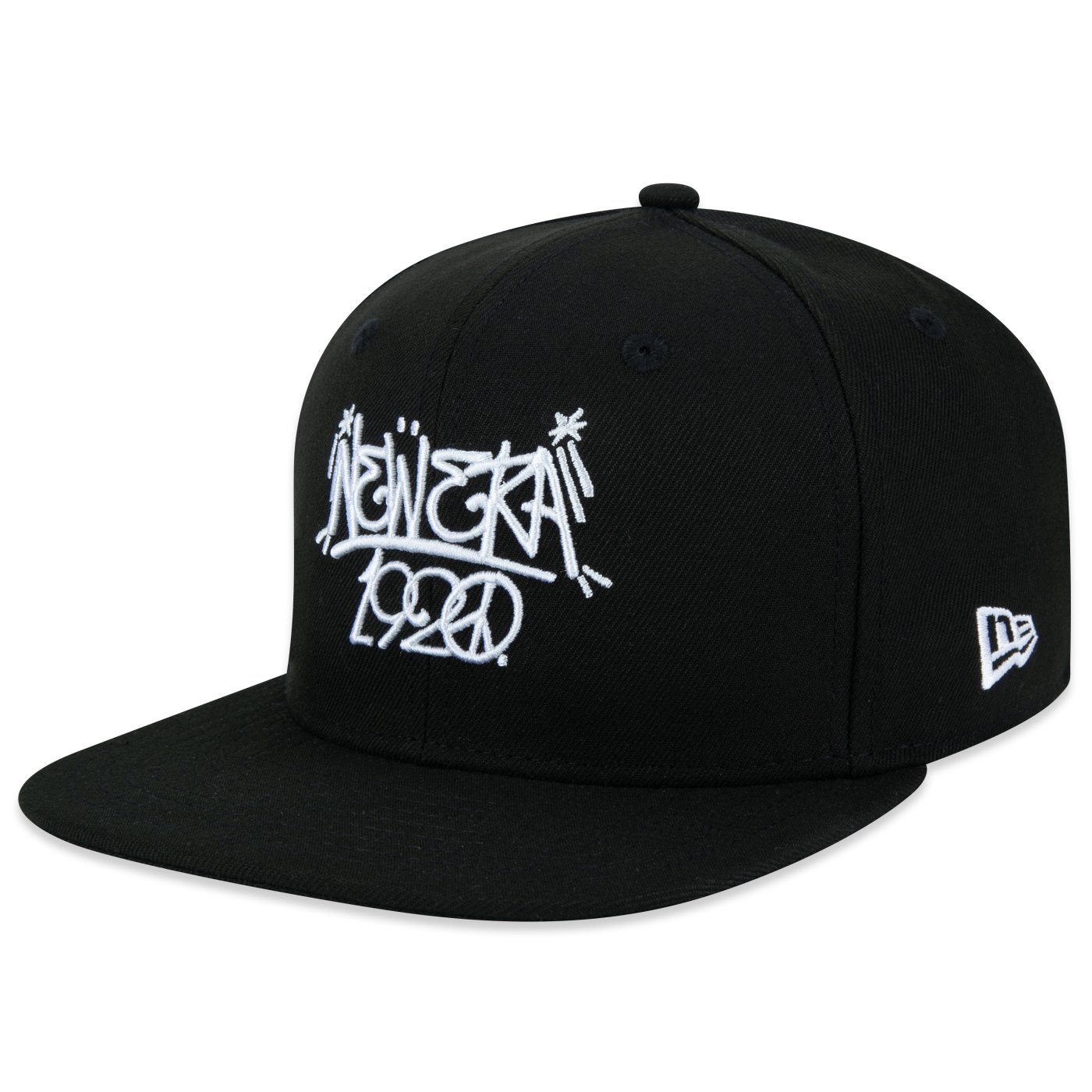 Bone New Era 9FIFTY Original Fit Branded Core Street Preto