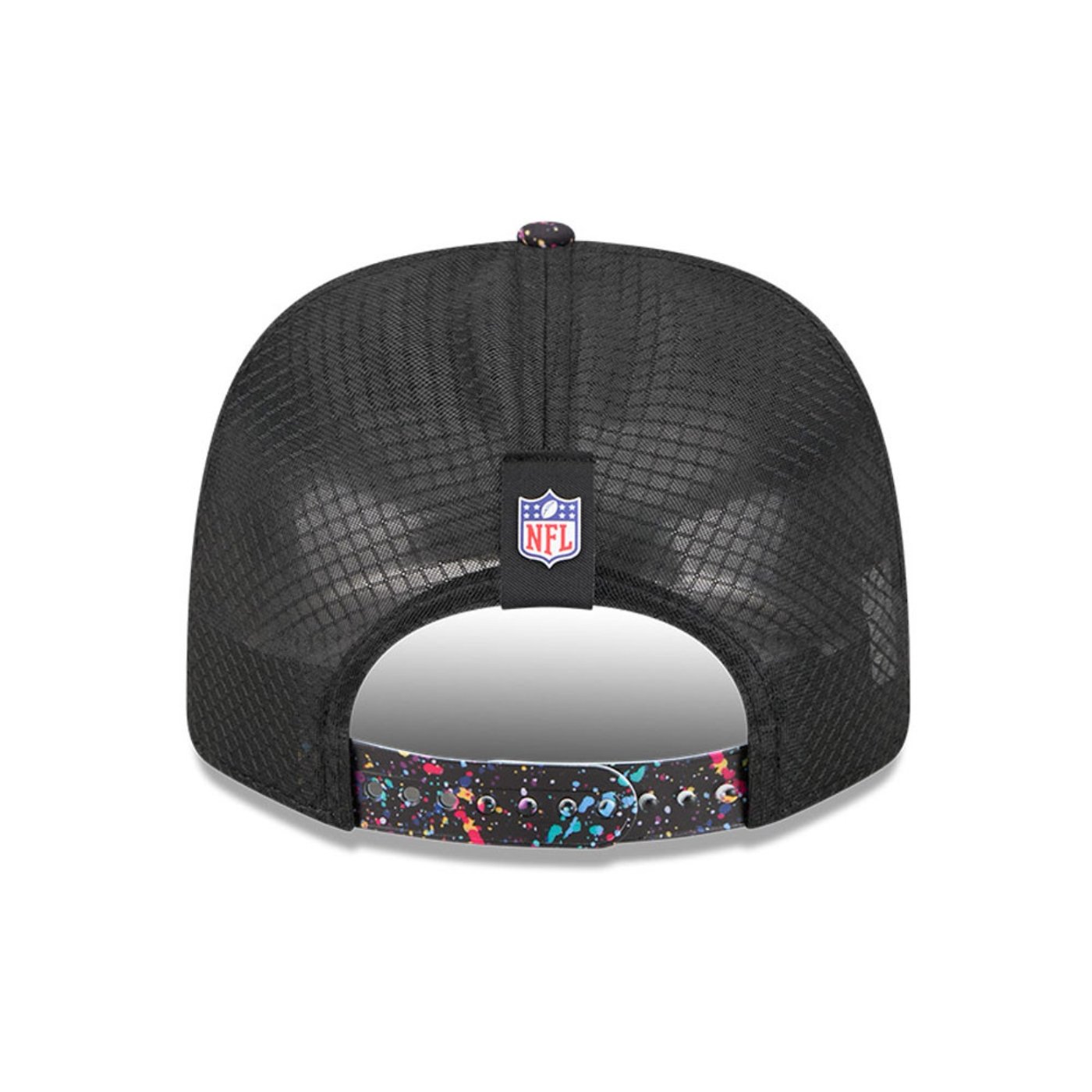 Bone New Era 9SEVENTY Strtch Snap Philadelphia Eagles NFL Preto Preto