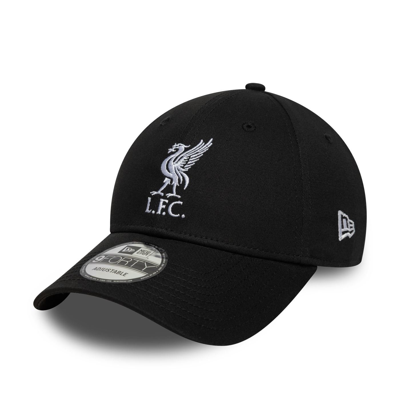 Bone New Era 9forty Liverpool Fc Fall 2025 Injection Preto Preto