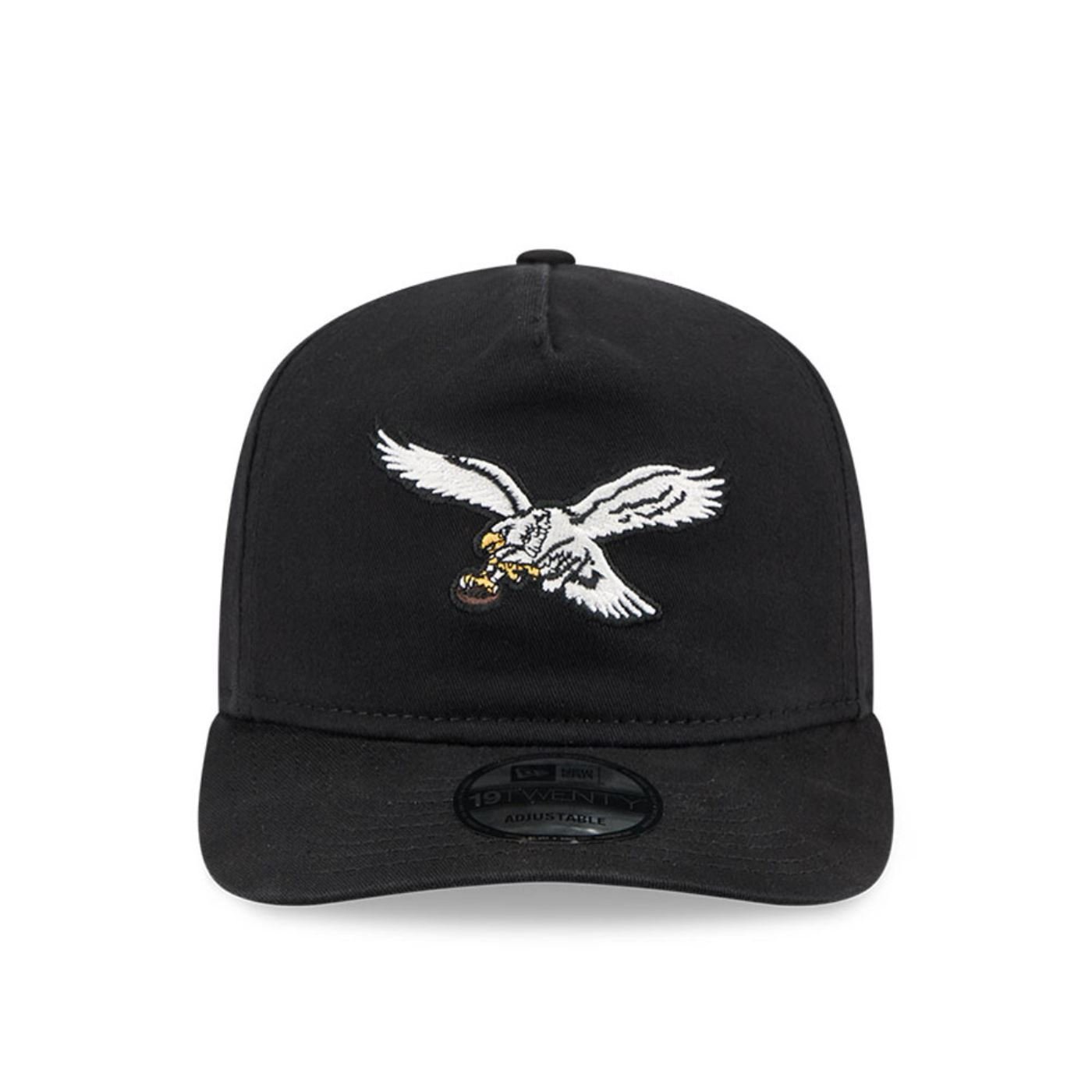 Bone New Era 19TWENTY Philadelphia Eagles NFL Preto Preto