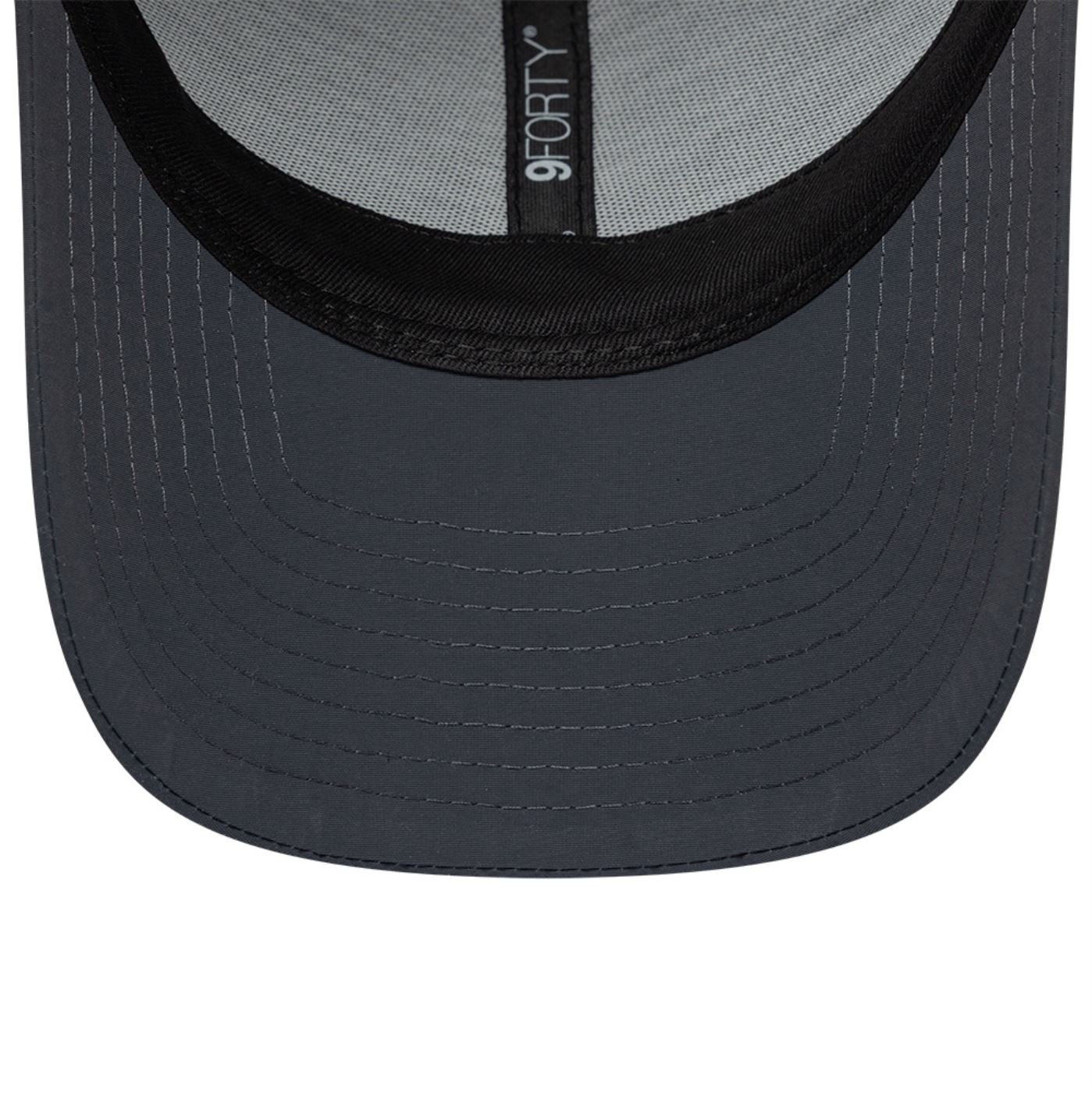 Bone New Era 9FORTY Branded Mini Logo Cinza Cinza