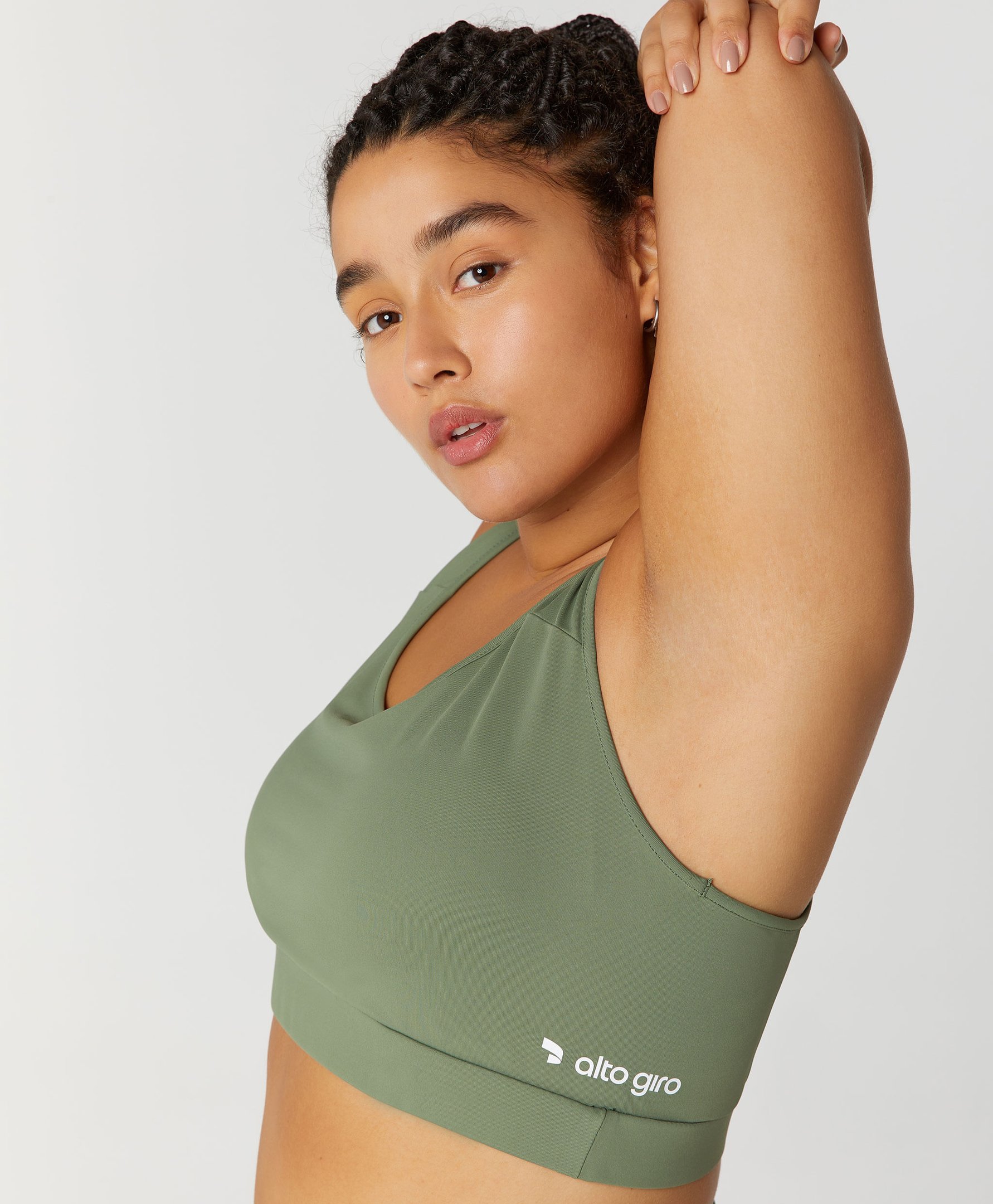 Top Costas Nadador Plus Verde