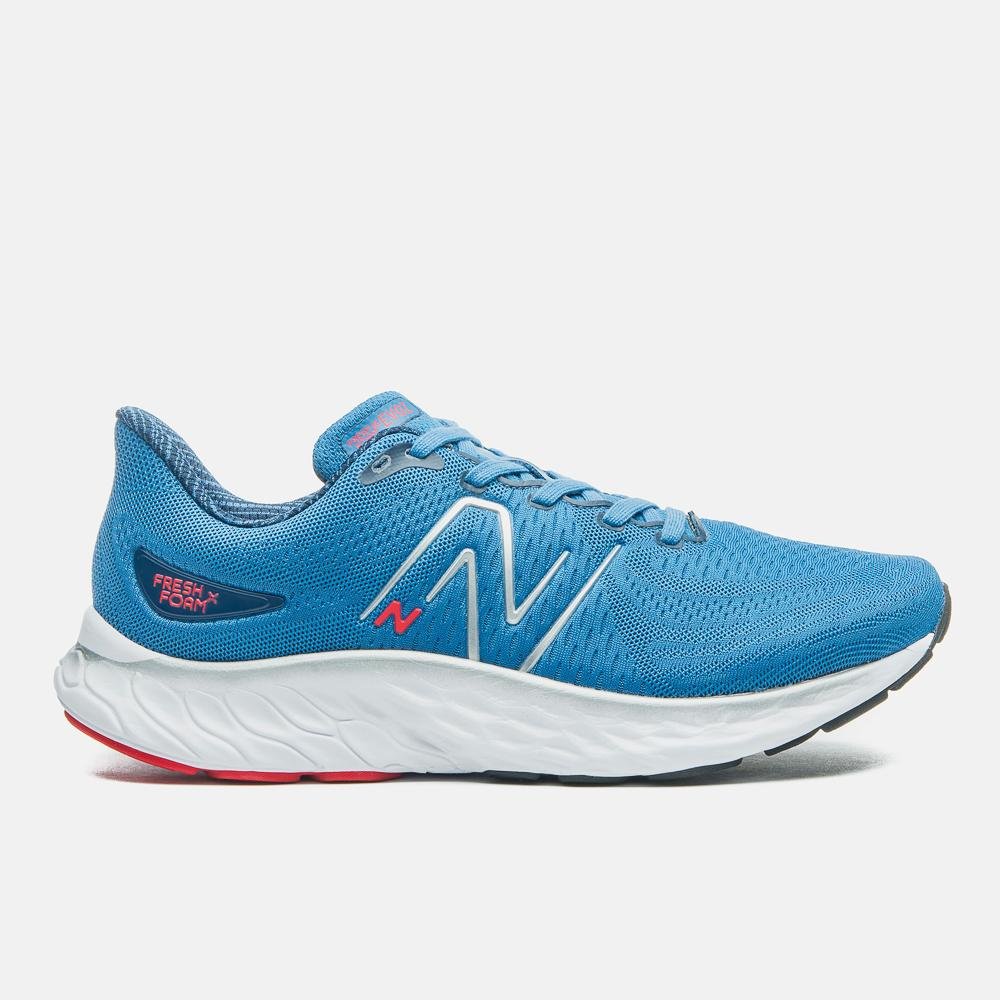 Tênis New Balance Fresh Foam X Evoz V3 Masculino Azul