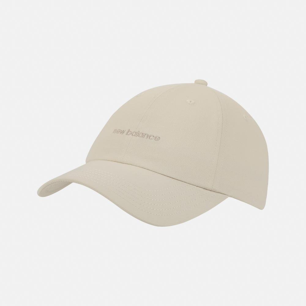 Boné 6- Panel Lifestyle Flat Brim Unisex Bege