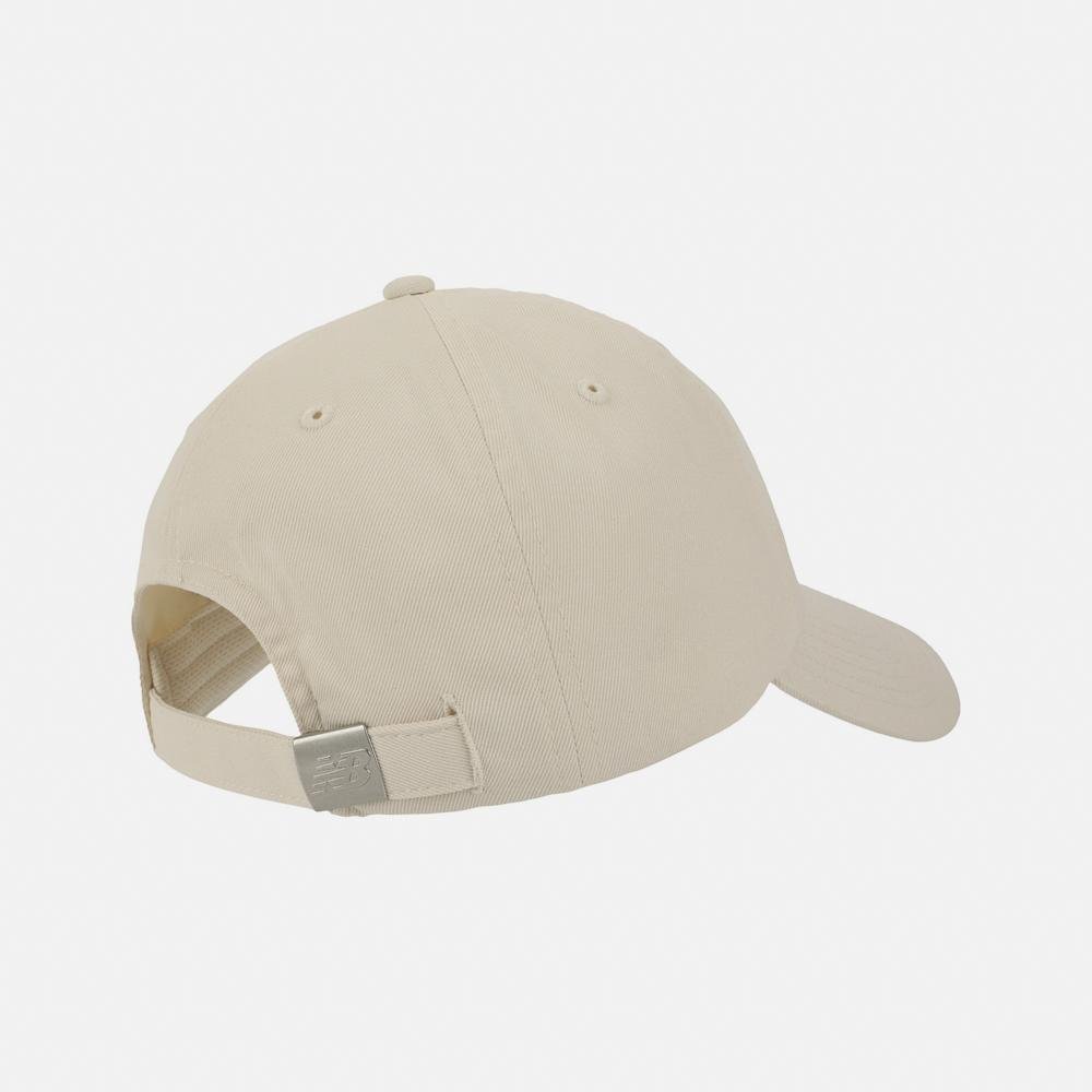 Boné 6- Panel Lifestyle Flat Brim Unisex Bege