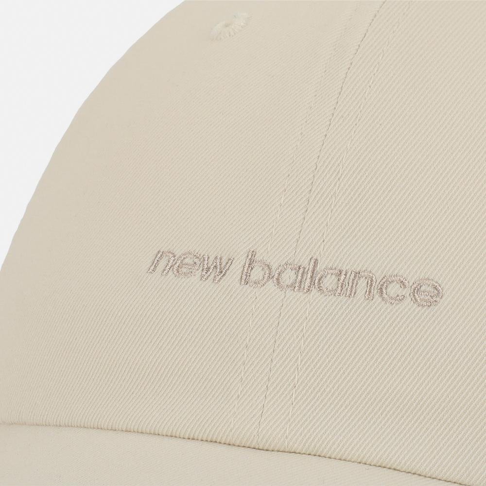 Boné 6- Panel Lifestyle Flat Brim Unisex Bege