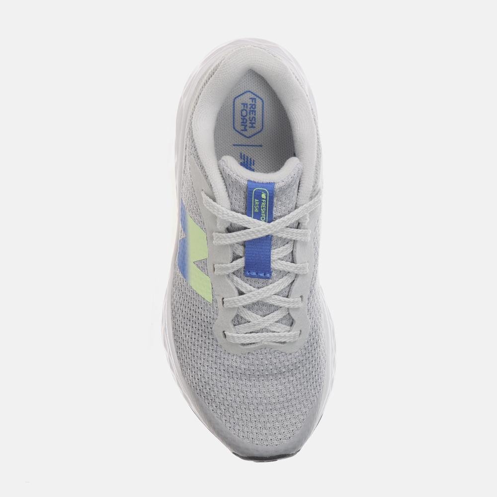 Tênis New Balance Fresh Foam Arishi V4 Infantil Cinza