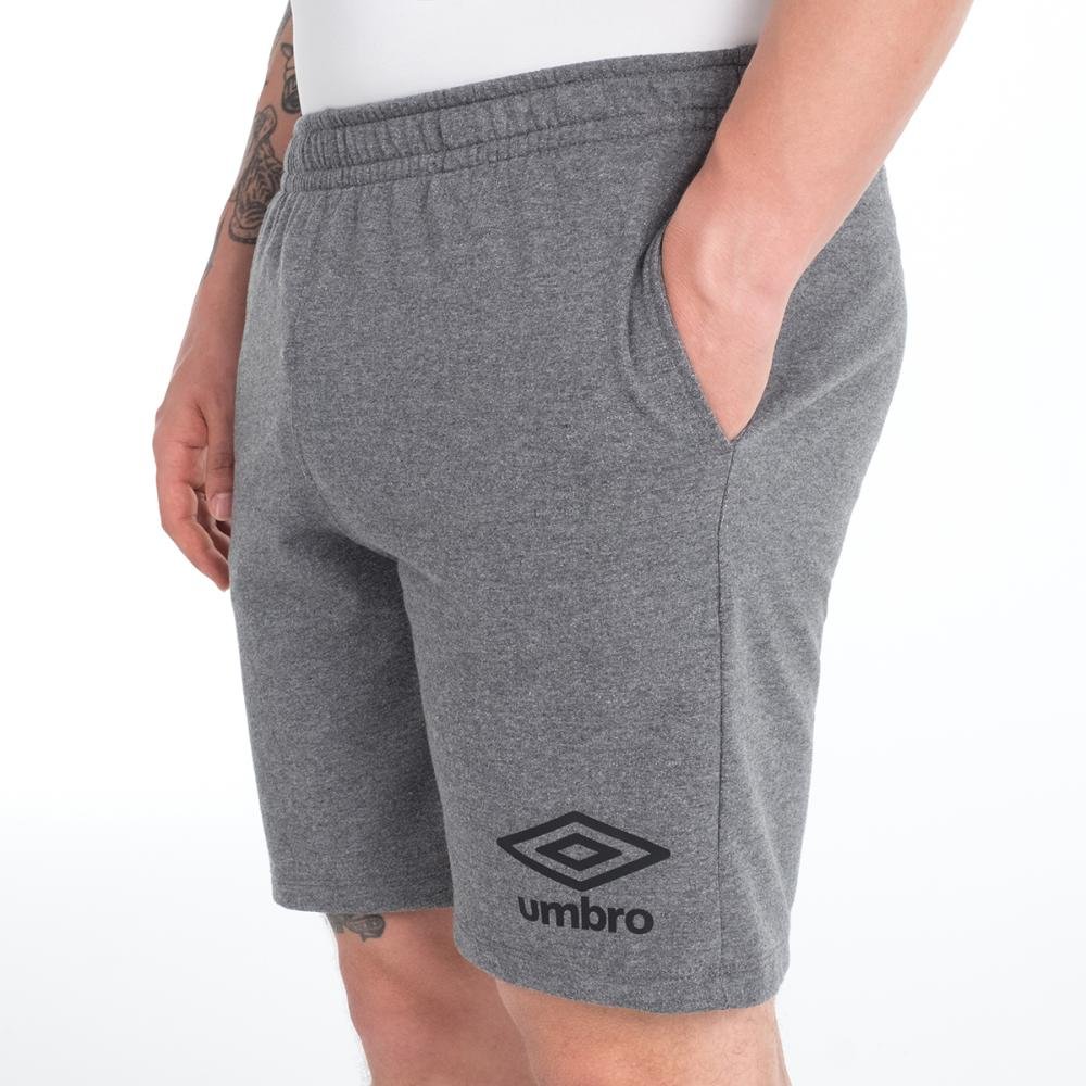 Bermuda Masculina Umbro Essential Cinza