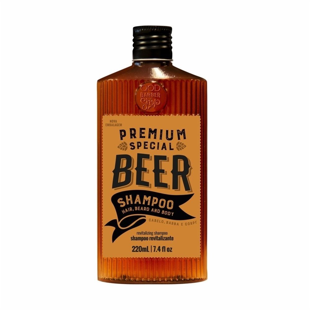 Shampoo Qod Premium Special Beer 220ml 220ml