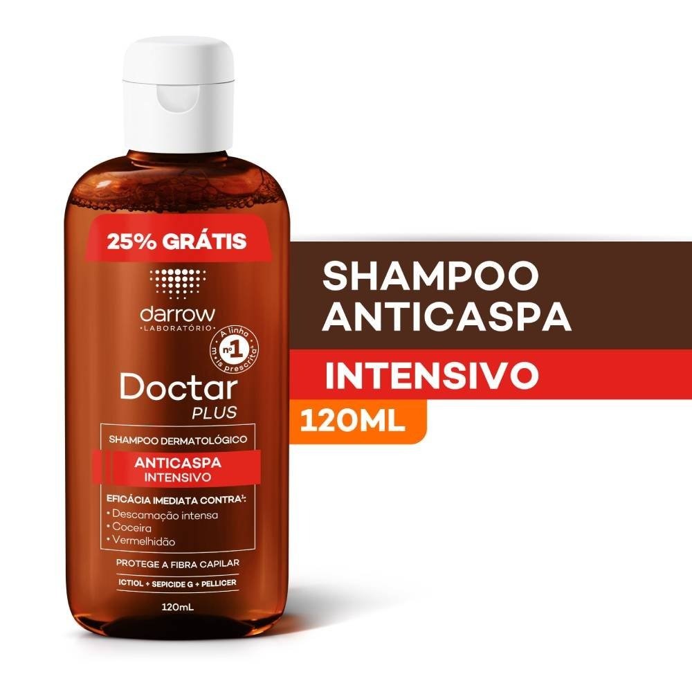 Shampoo Anticaspa Doctar Plus 120ml Desconto 25% 120ml