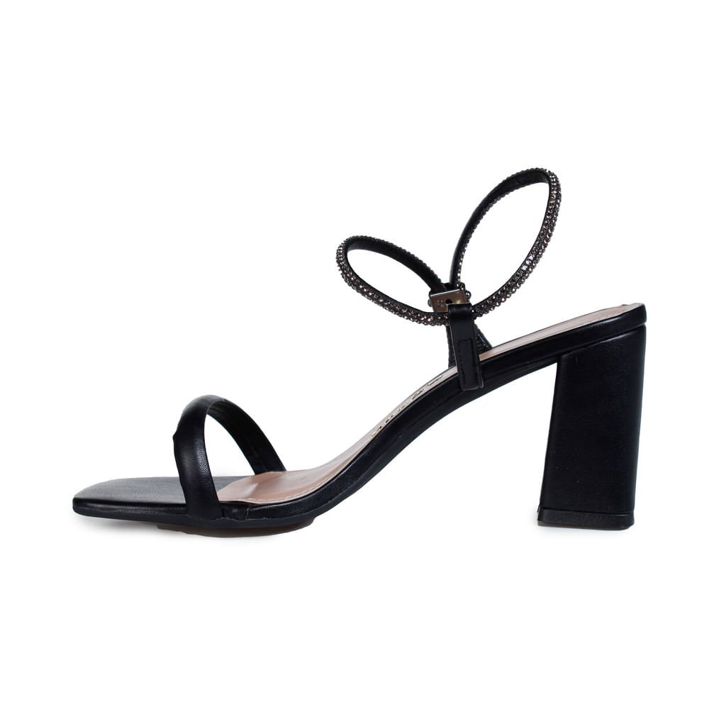 Sandália Salto Médio M Shuz Swans Glam Feminino Multicores