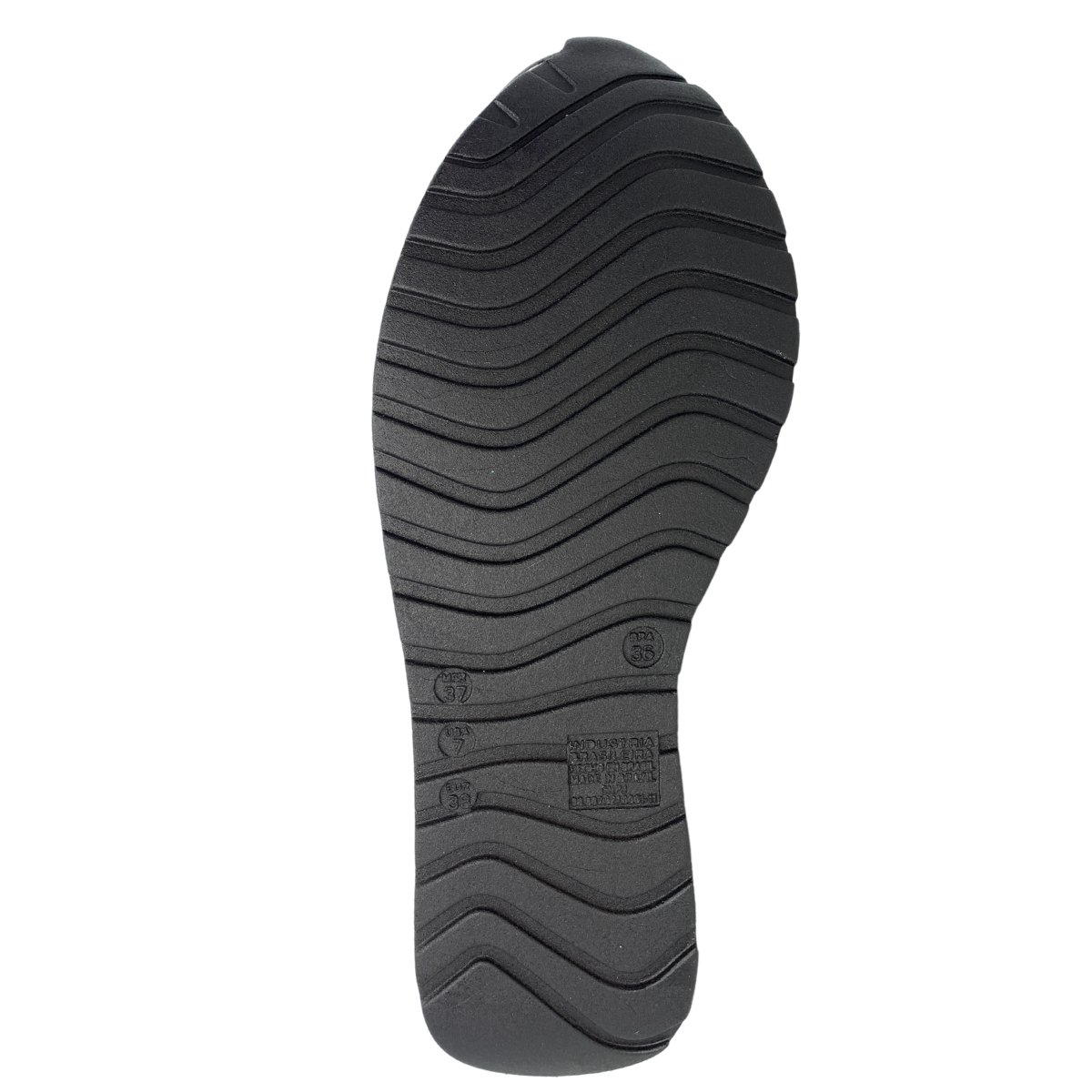 Tênis Casual Via Marte Feminino 232103 - Preto Preto