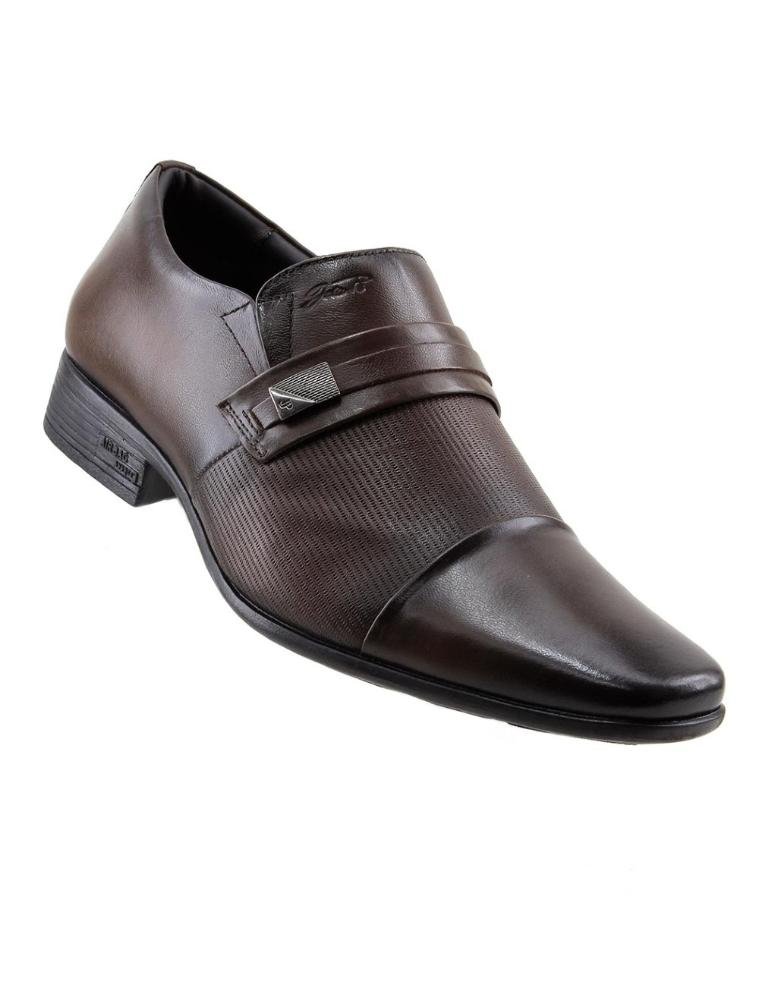 Sapato Social Jota Pe Winner 13149 Marrom Marrom