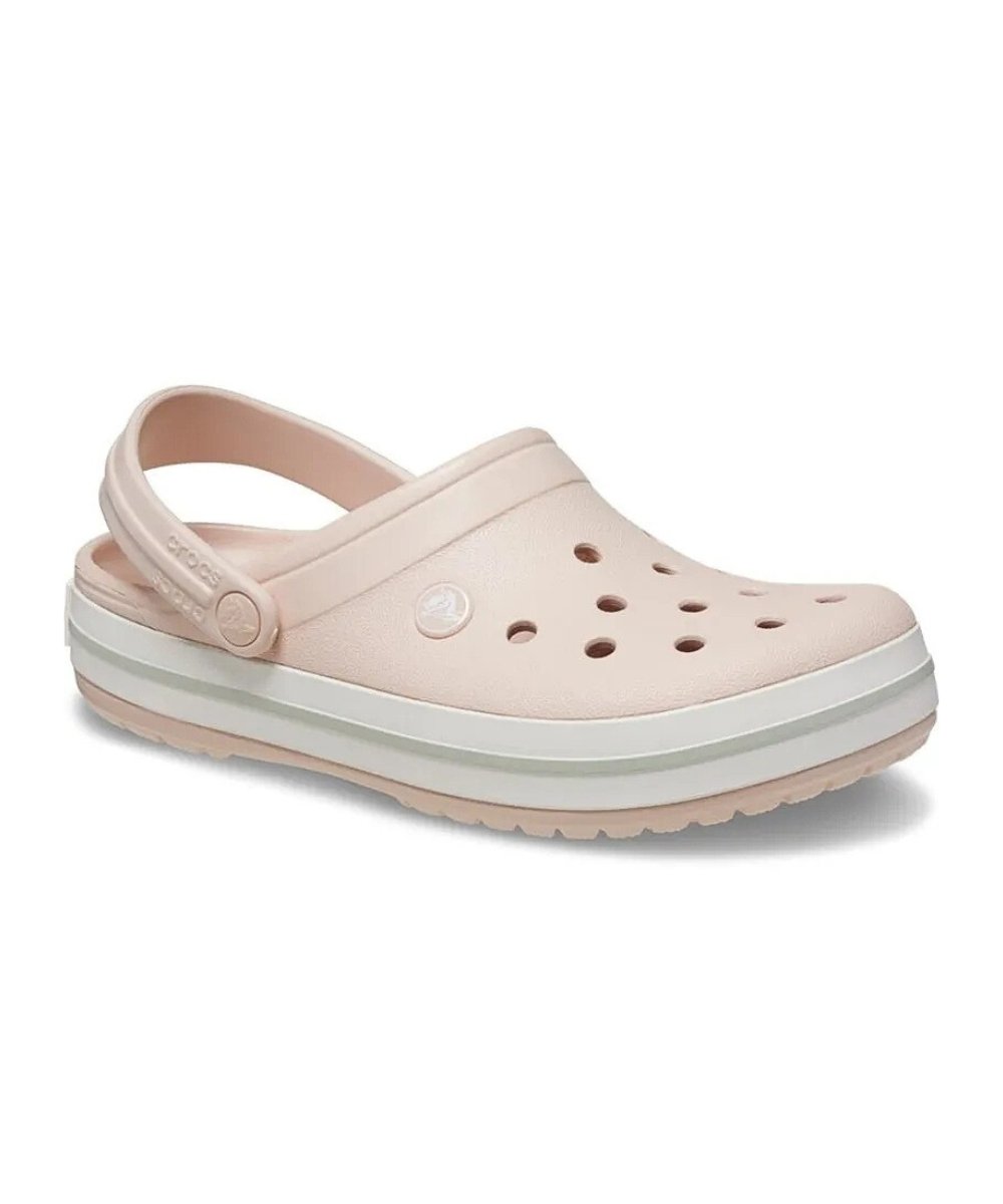 Sandália Clog Crocs Crocband Rosa/Azul Rosa