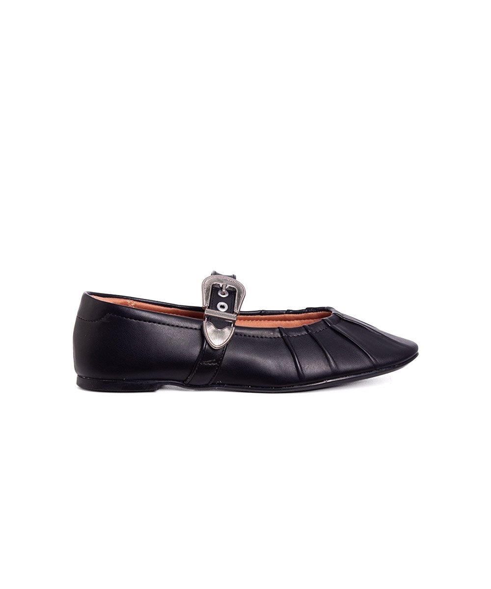 Sapatilha Boneca Vizzano Flat Preto Preto