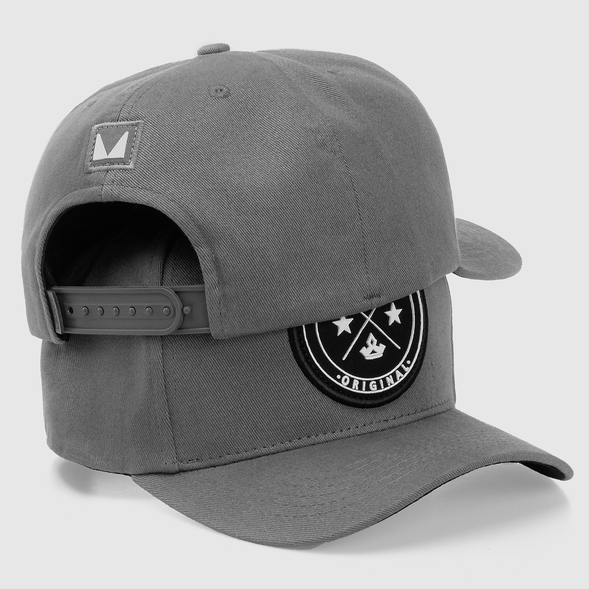 Boné Cinza Brasão MVCK Cinza