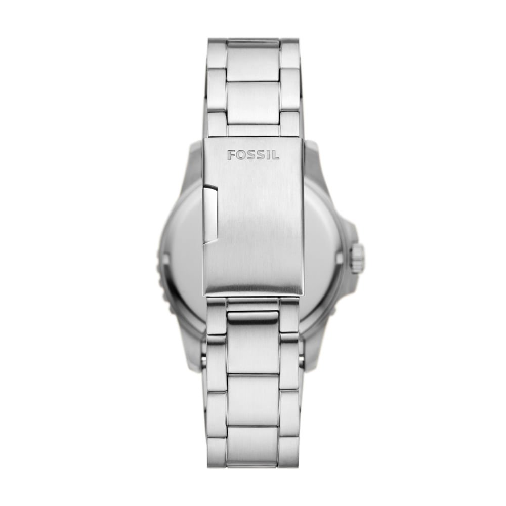 Relógio Fossil Masculino Blue Prata - FS6033/1KN Prata