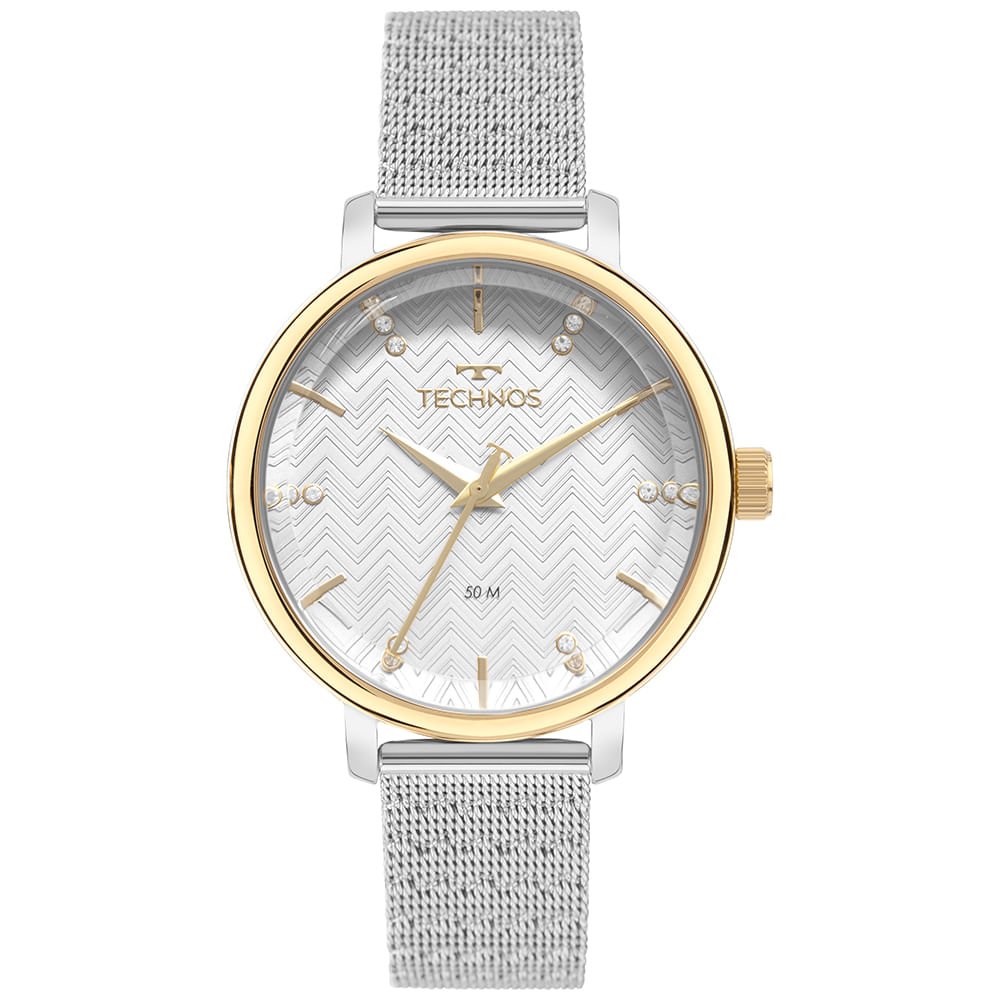 Relógio Technos Feminino Style Prata - 2036MTB/1K Prata