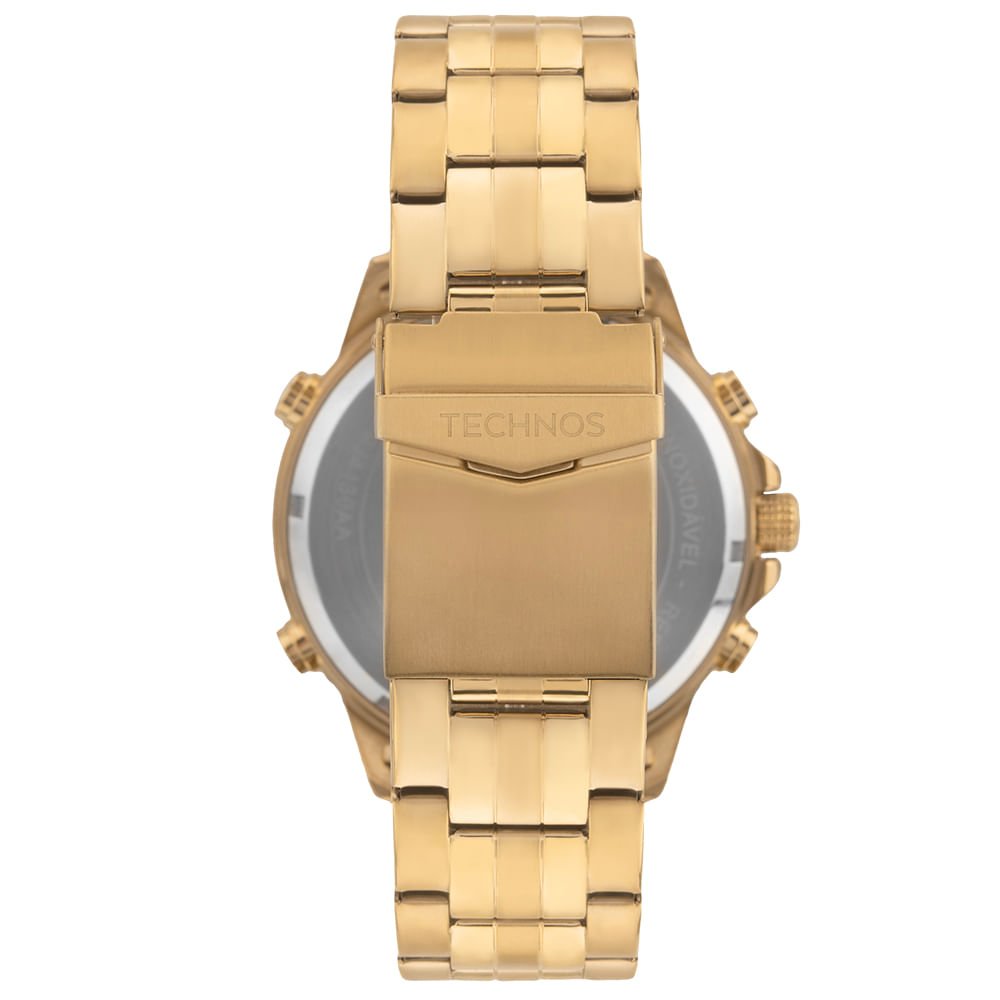 Relógio Technos Masculino Digitech Dourado - BJ4130AA/1P Dourado
