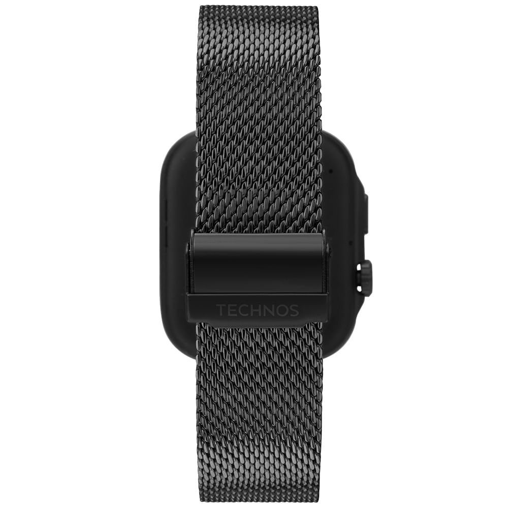 Smartwatch Technos Connect Max Call Preto - TMAXCAA/9P Preto