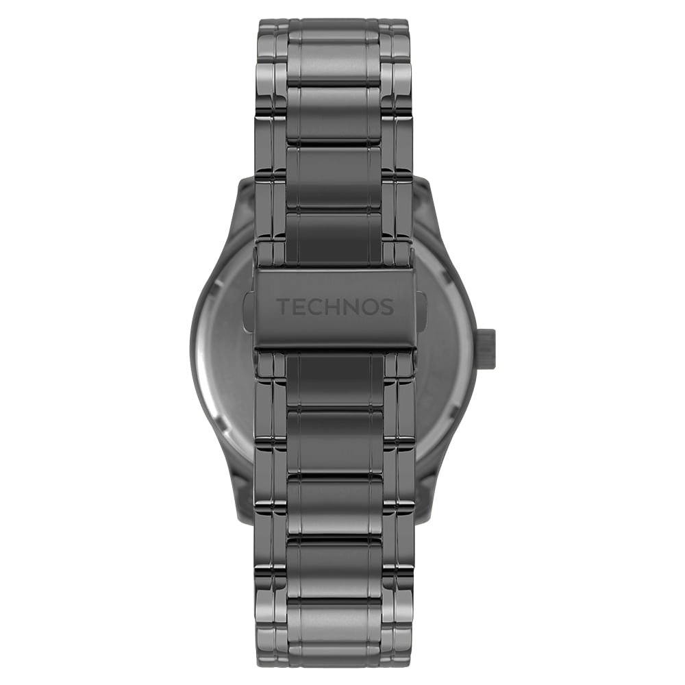 Relógio Technos Masculino Steel Grafite - 2115UBM/1K Preto